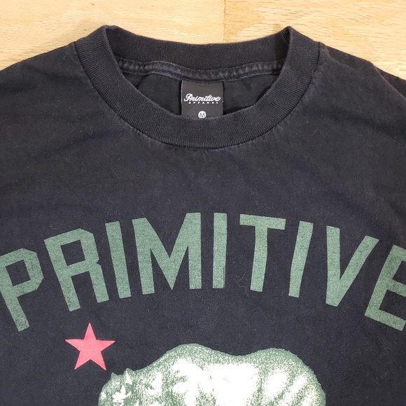 Primitive | Shirts | Primitive Tee Shirt Black Cannabis California M ...